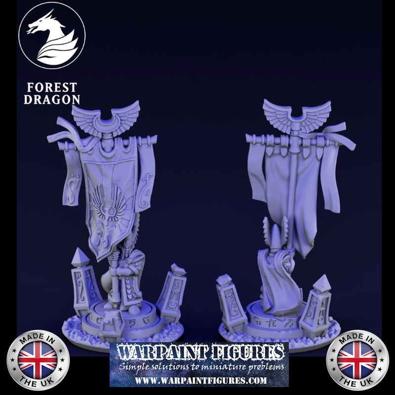 3D Printed - 10mm Noble Elves for Warmaster - Forest Dragon - Warpaint ...