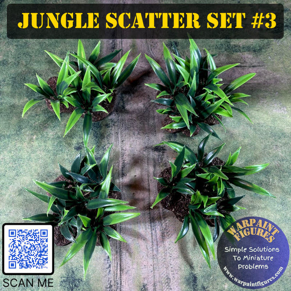 Warpaint Figures - Wargaming Jungle Scatter Terrain Set #3