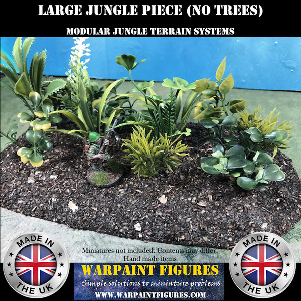 Large Jungle Wargaming Modular Terrain Pieces 40K, FOW, Bolt Action ...