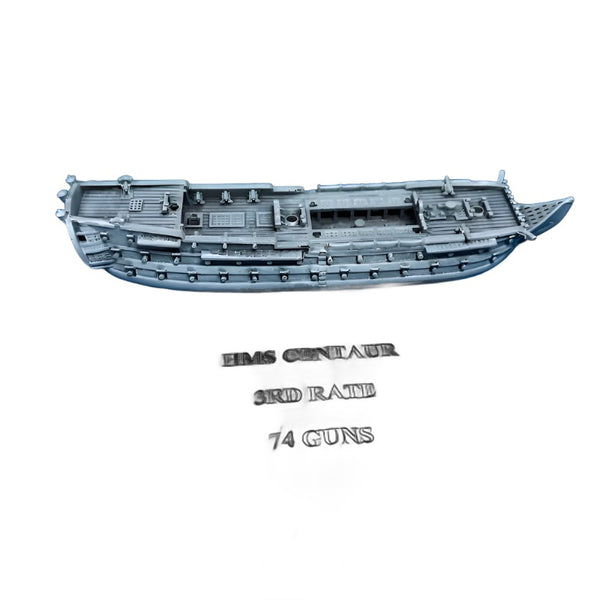 Warpaint Figures -HMS CENTAUR-3D Printed 1/700th Royal Navy 3rd Rate