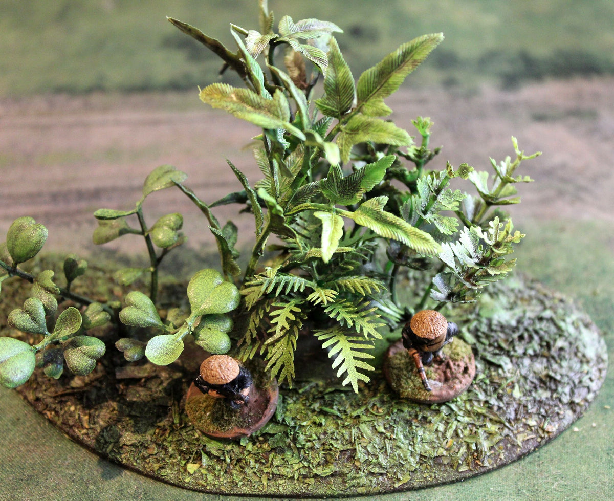 Warpaint Figures Quality Wargaming Jungle Terrain Small Sets - WW2 40K
