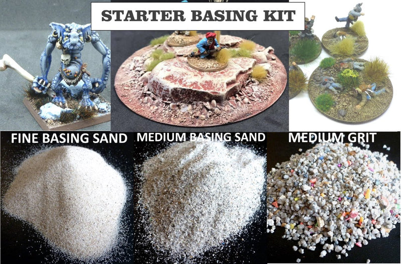 Starter Basing Kits For Wargaming Miniatures - Warpaint Figures