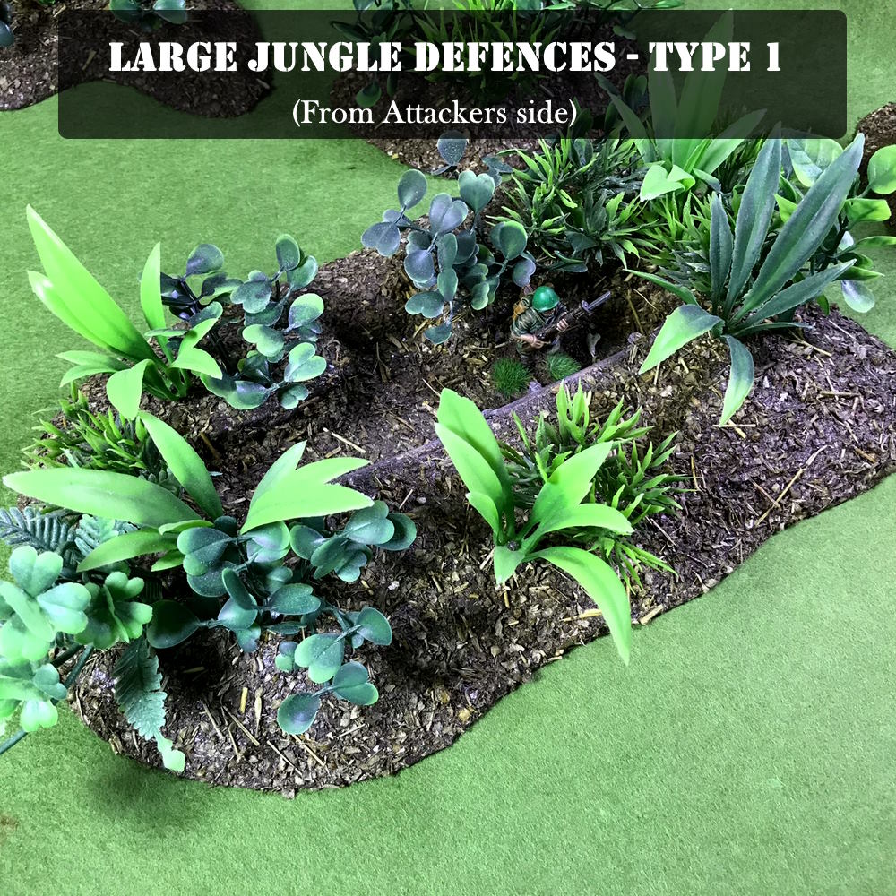 Warpaint Figures - Modular Jungle Terrain Defences - Large - WW2 ...