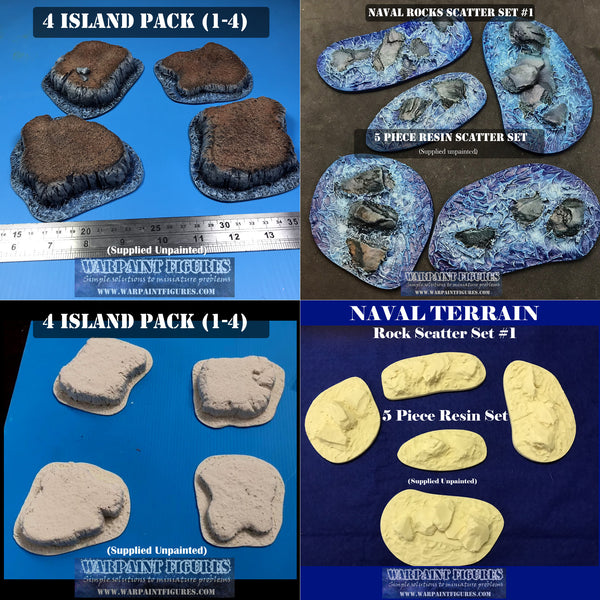 Naval Terrain - Warpaint Figures